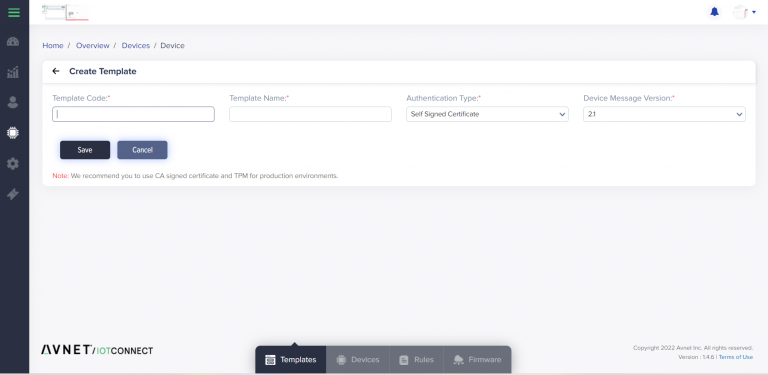 Device template – docs.iotconnect.io